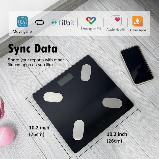 NUTRI FIT Smart Scale – Gym N' Juice